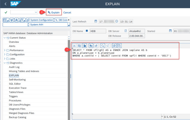 Explain plan - Logali Group