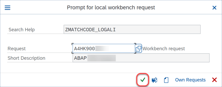 DDIC - MatchCode - Logali Group