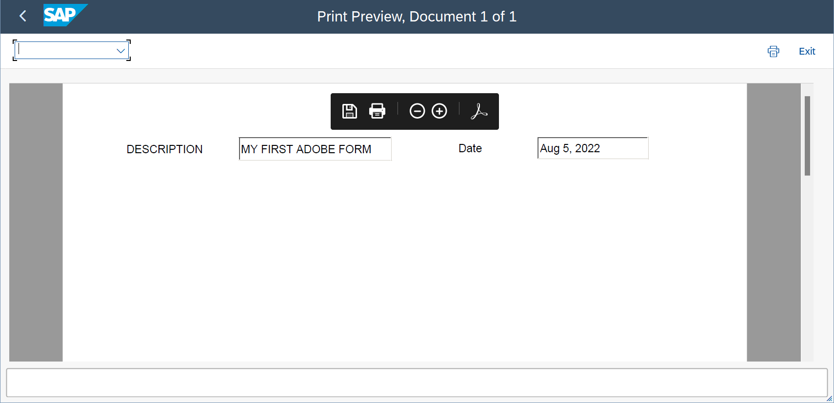 Formulario Interactivo de SAP Adobe Forms - Logali Group