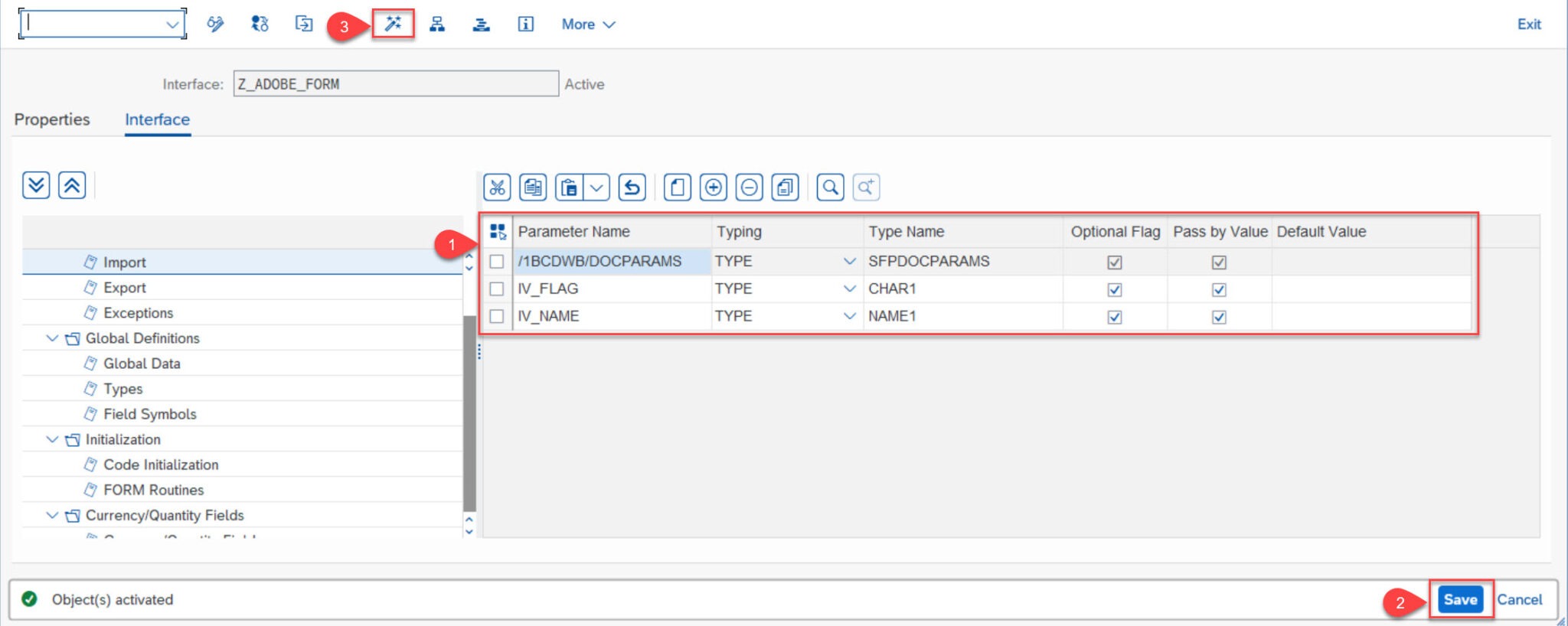 Ocultar campos en SAP Adobe Forms - Logali Group