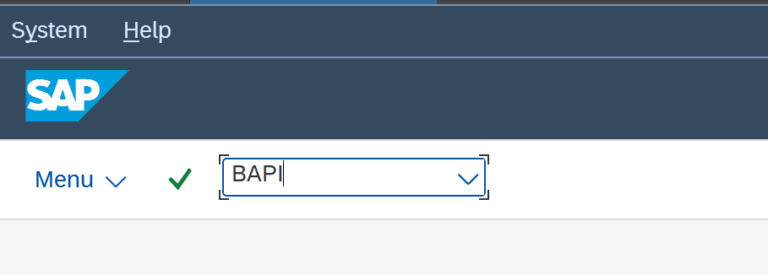 BAPIs en SAP ABAP - Logali Group