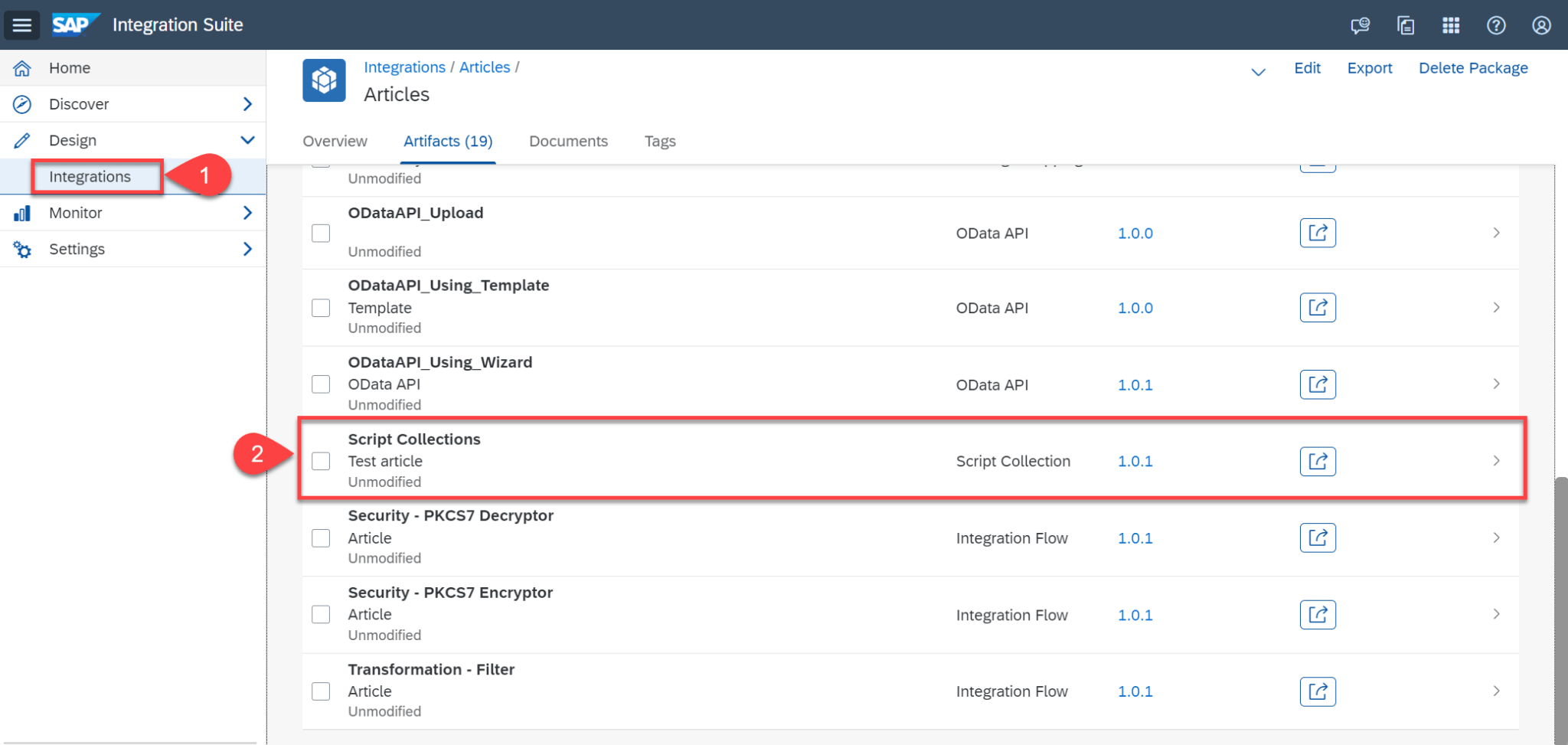 Consuming a Script Collection - Logali Group