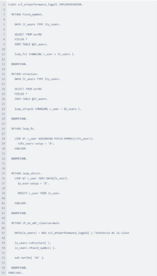 Field Symbols y Estructuras: Mejoras de Rendimiento y Uso - Logali Group