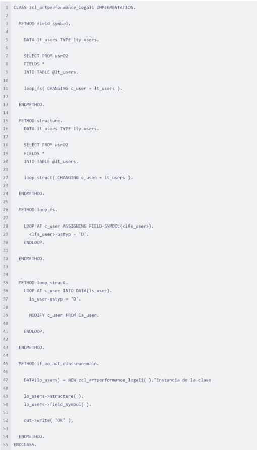 Field Symbols y Estructuras: Mejoras de Rendimiento y Uso - Logali Group